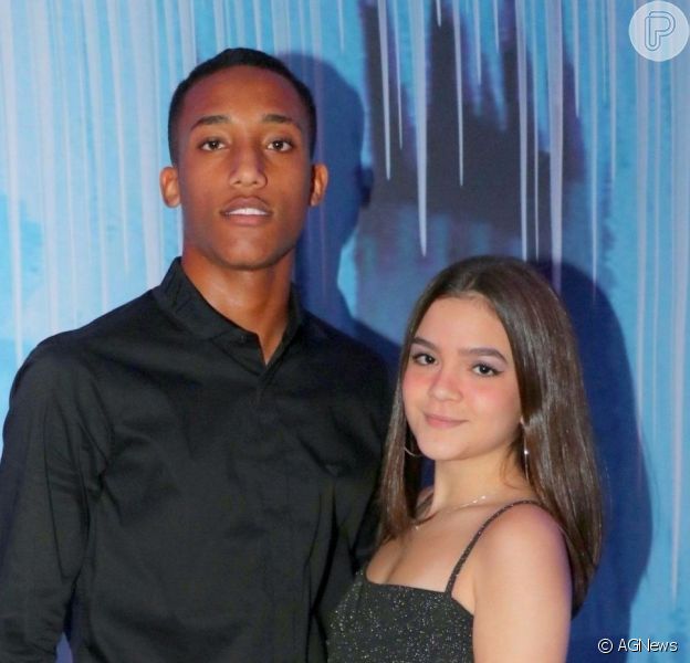 Mel Maia e o namorado, João Pedro, posam juntos e detalhe surpreende ...