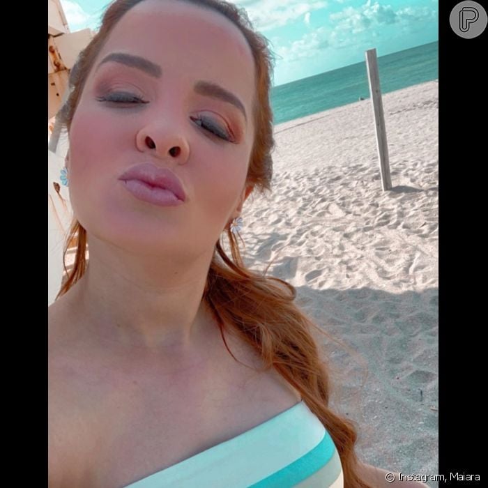 Maiara Valoriza Seios Em Biquíni Sem Alça Purepeople