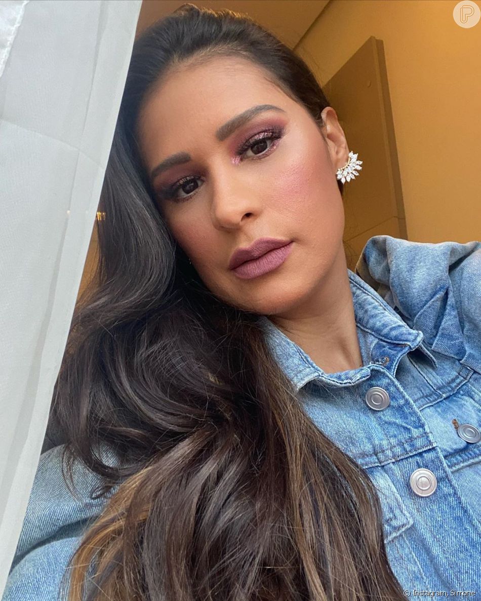 A cantora Simone também gravou vídeo comentando seu orgulho pelo ...