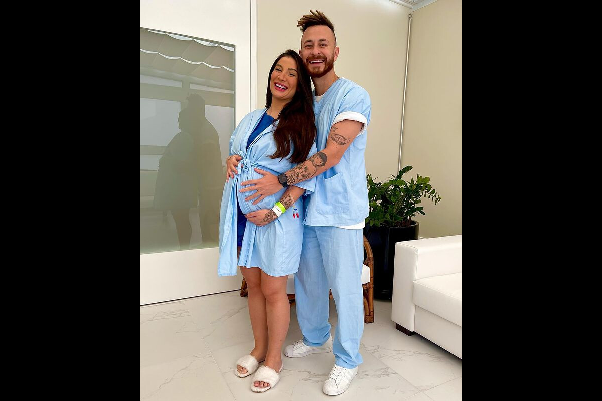 Foto: Boca Rosa deu à luz ao pequeno Cris no último dia 15 de julho ...