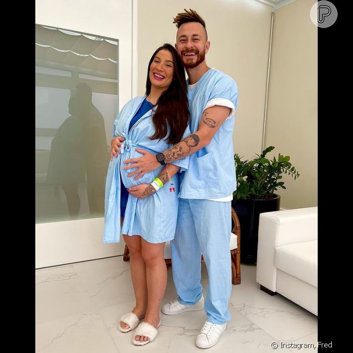 Boca Rosa deu à luz ao pequeno Cris no último dia 15 de julho - Purepeople