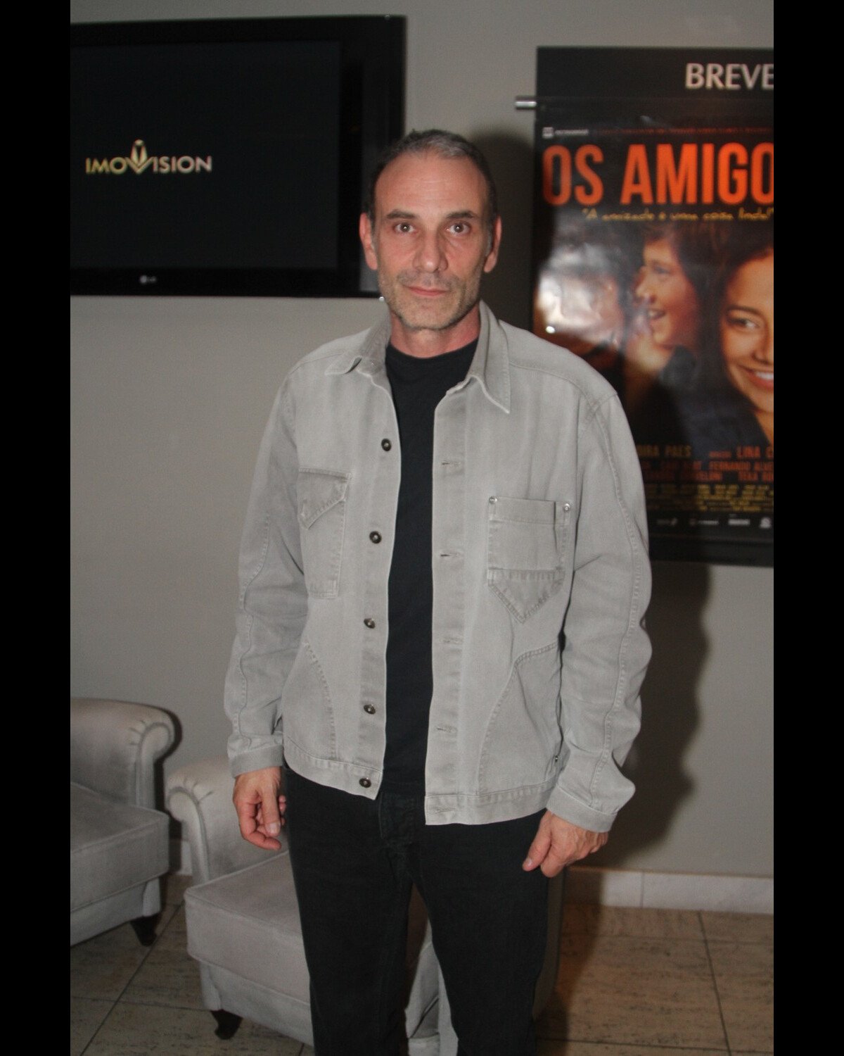 Foto: Marco Ricca posa em lançamento do filme 'Os Amigos', em São Paulo ...