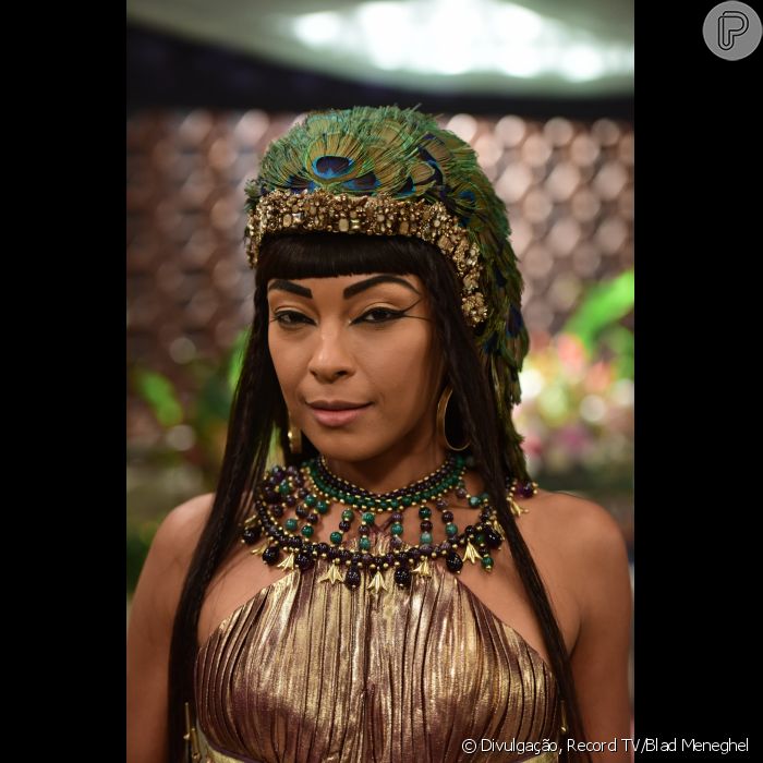 Novela 'Gênesis': Neferíades (Dandara Albuquerque) descobre que Apepi ...