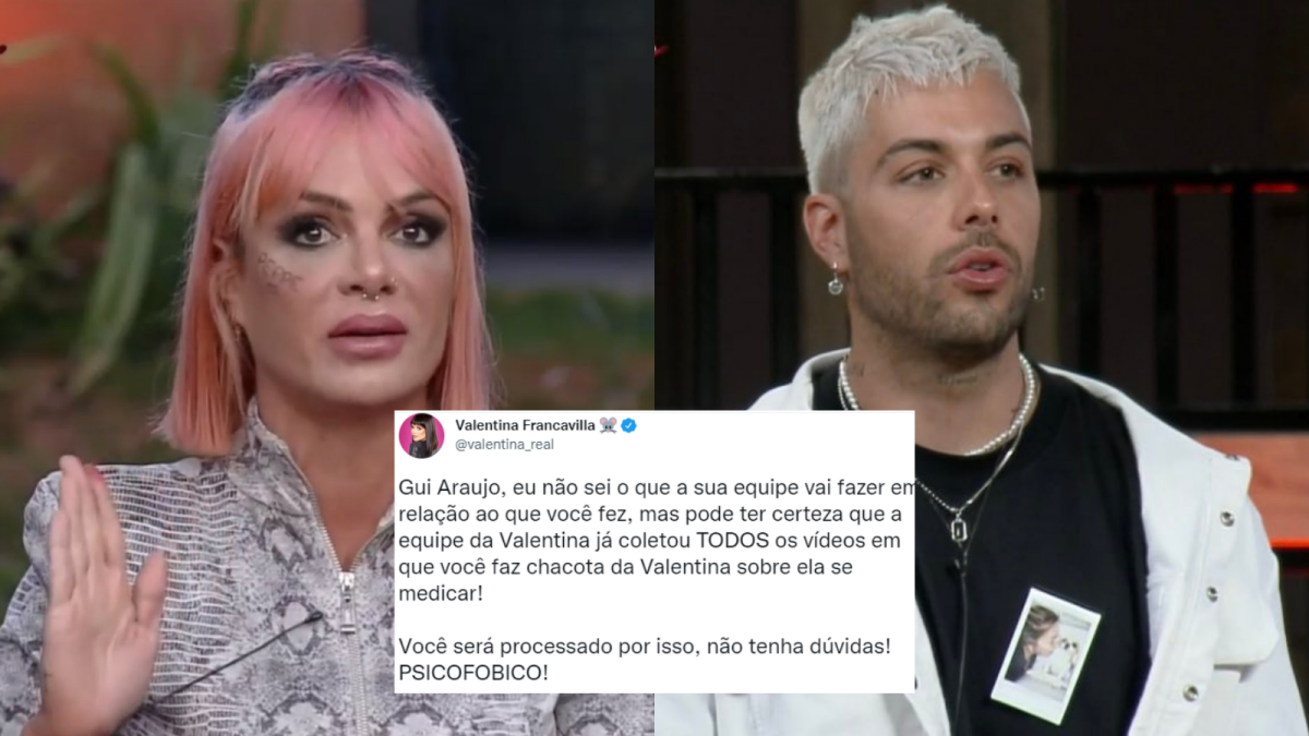 Foto: Equipe de Valentina Francavilla vai processar Gui Araújo após acontecimentos em 'A Fazenda ...