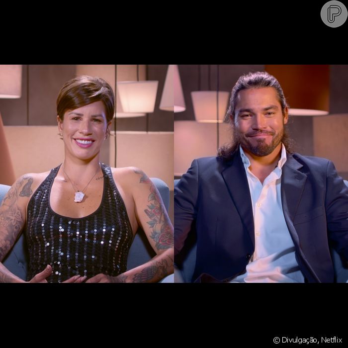 Nanda Terra, durante o reality 'Casamento às Cegas', ficou noiva e se ...