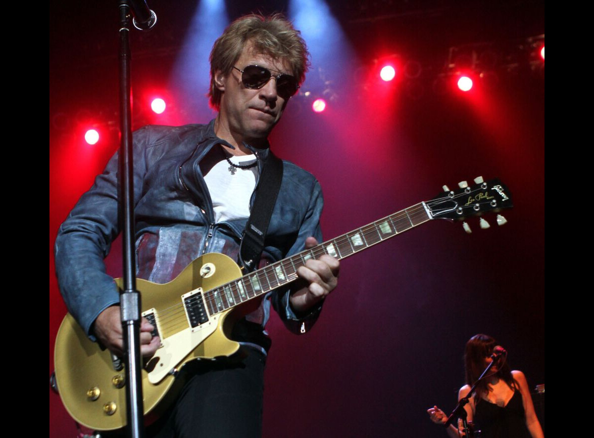 Foto: Jon Bon Jovi é um cantor de rock norte-americano de grande ...