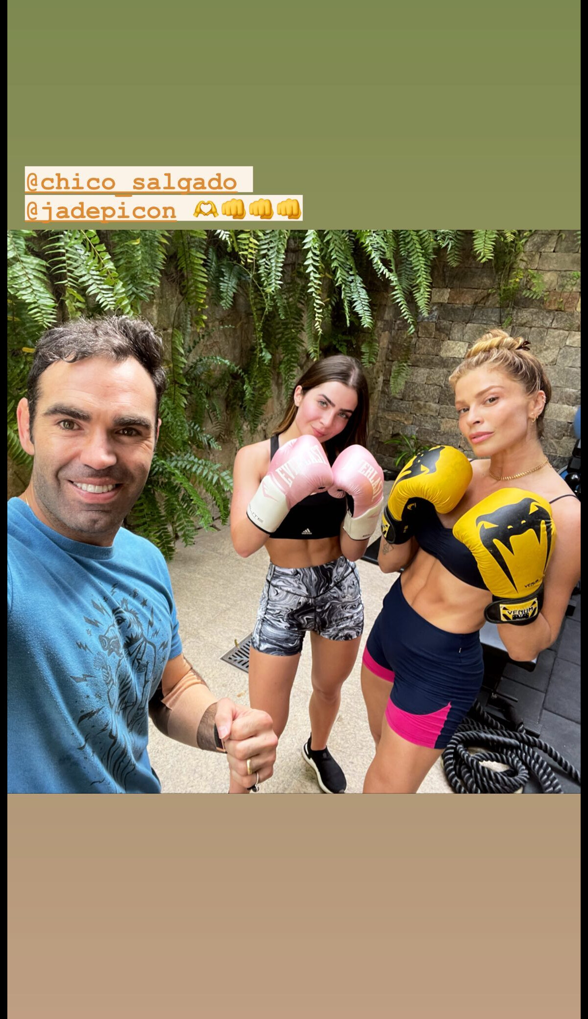 Foto: Jade Picon e Grazi Massafera realizaram treino de boxe - Purepeople