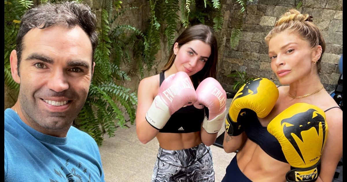 Jade Picon e Grazi Massafera realizaram treino de boxe - Purepeople
