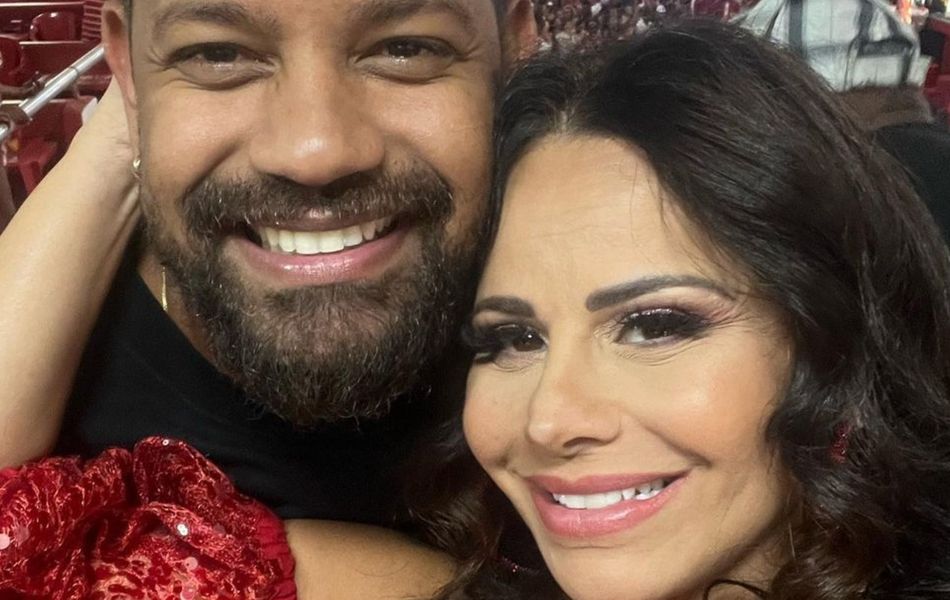 Viviane Araujo E Guilherme Militão Atriz Mostra Curiosidade De