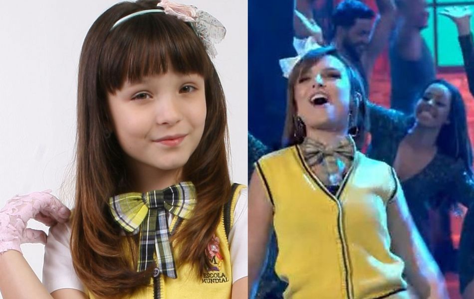 Larissa Manoela revive personagem da novela 'Carrossel' na TV Globo e agita web - Purepeople