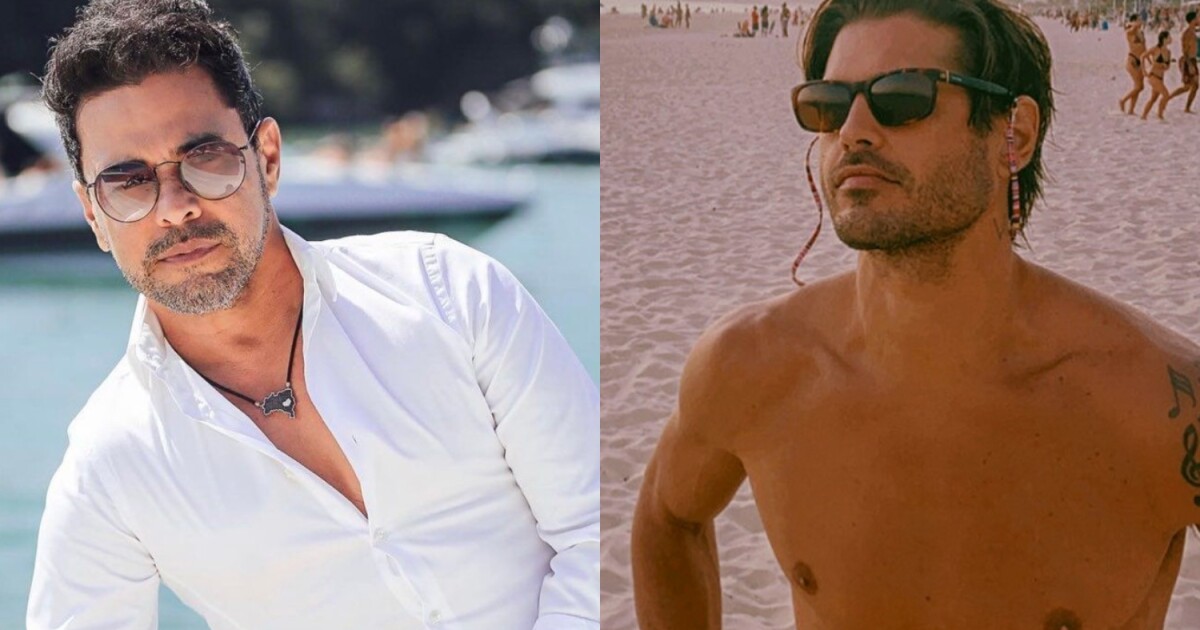 Dado Dolabella e Zezé Di Camargo: ator tem reação espontânea ao ...