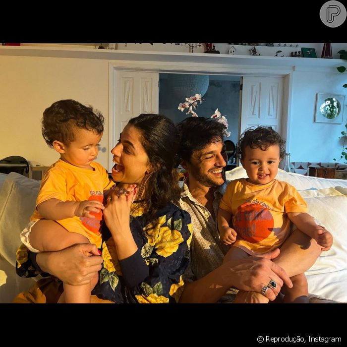 Emanuelle Araújo homenageou as filhas gêmeas de Nanda Costa e Lan Lanh ...