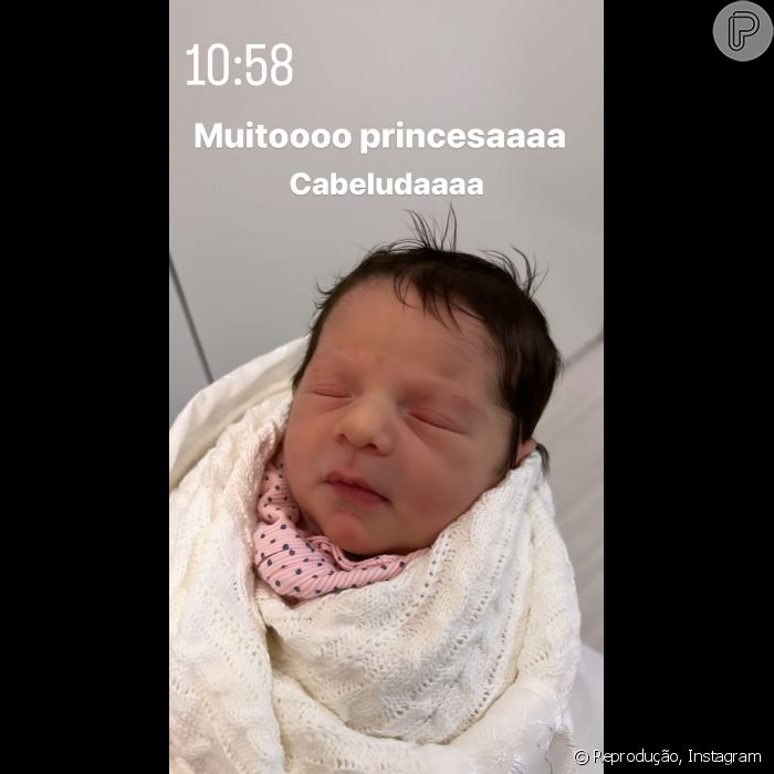 Maria Flor, segunda filha de Virgínia Fonseca e Zé Felipe, já faz ...