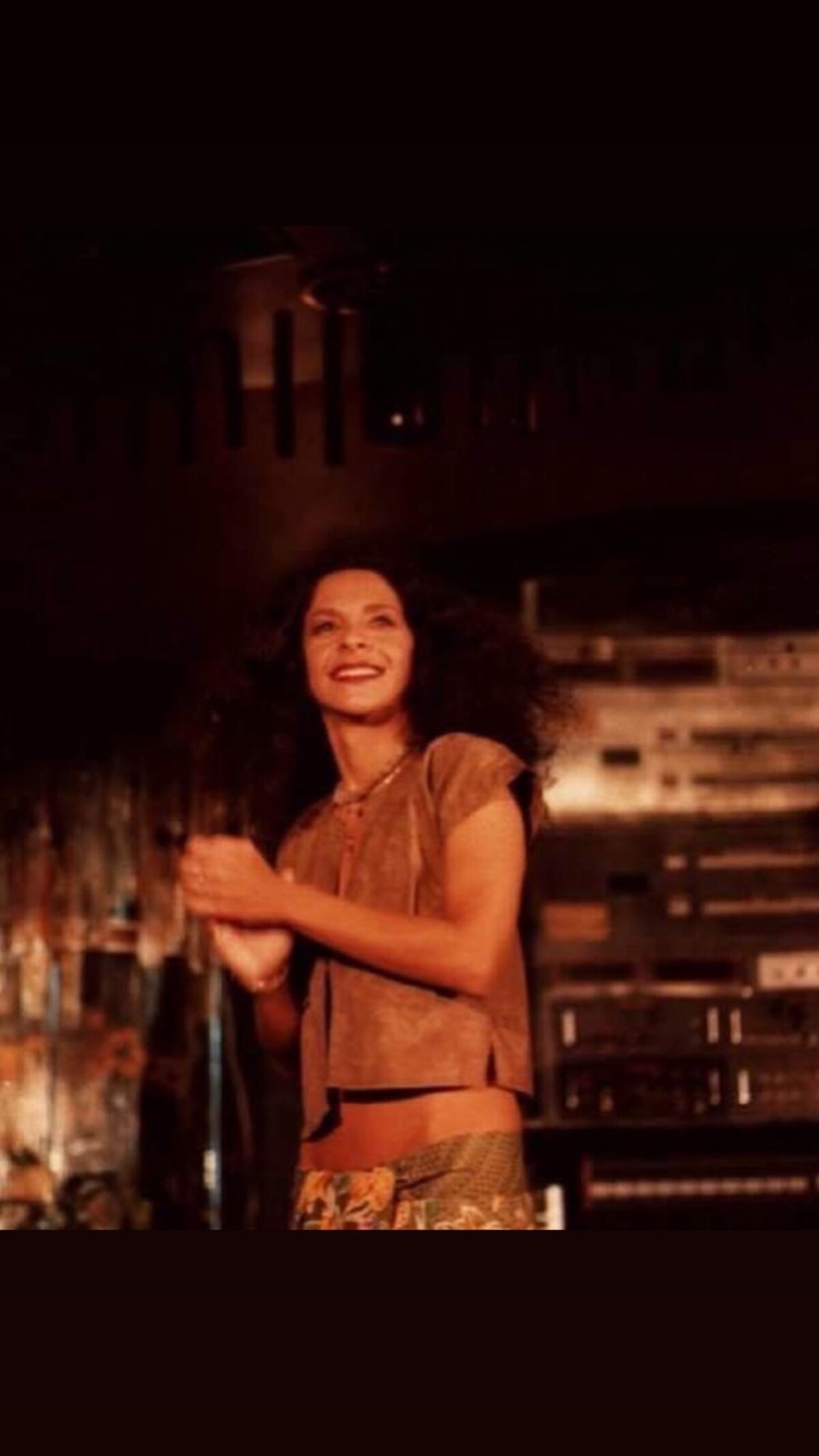 Foto: Em seguida, Gal Costa publicou uma foto antiga para os seguidores ...
