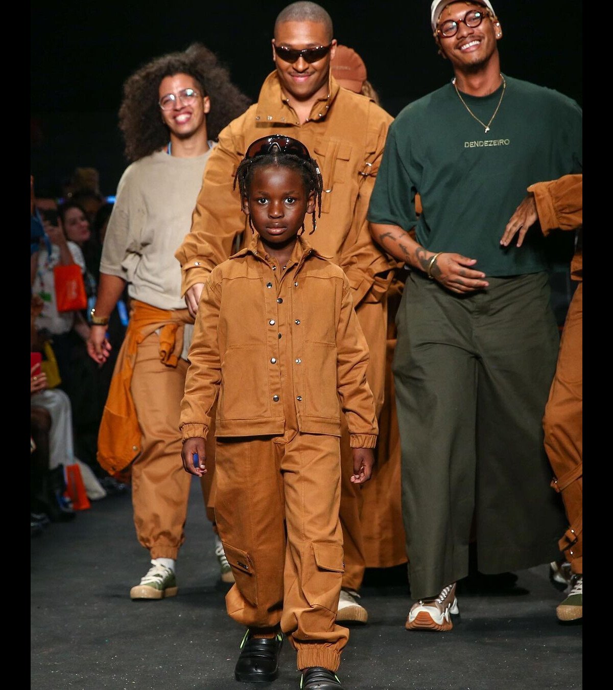 Foto: Bless foi um dos modelos da marca Dendezeiro no último dia da ...