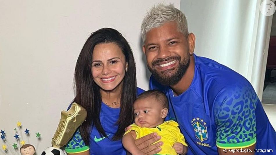 Viviane Araujo posta foto do aniversário do filho e derrete os ...