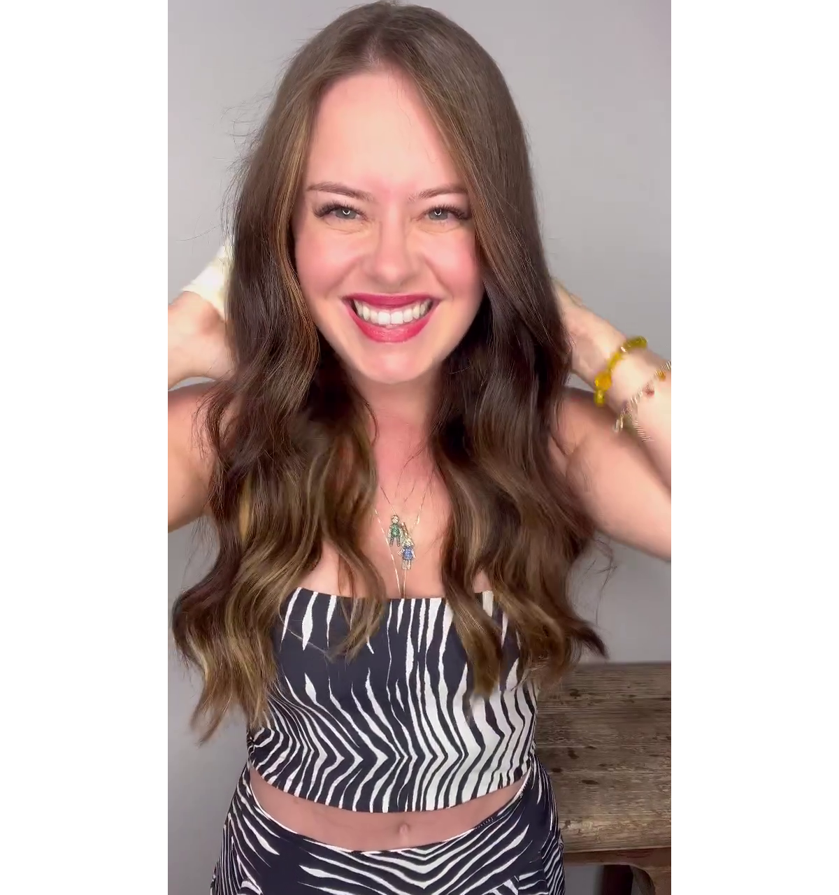 Foto: Mariana Bridi clareou os fios e adotou o hairlook conhecido como ...