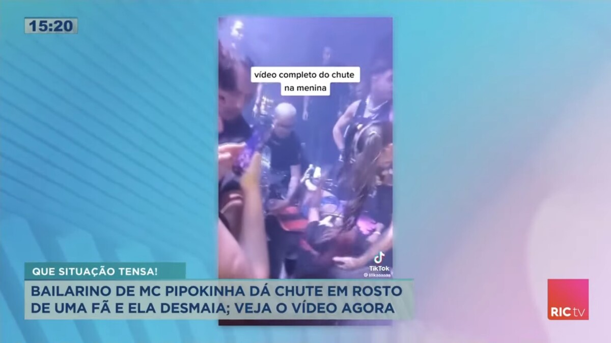 Foto: Em show de MC Pipokinha, bailarino da funkeira 'nocateou' fã dela ...