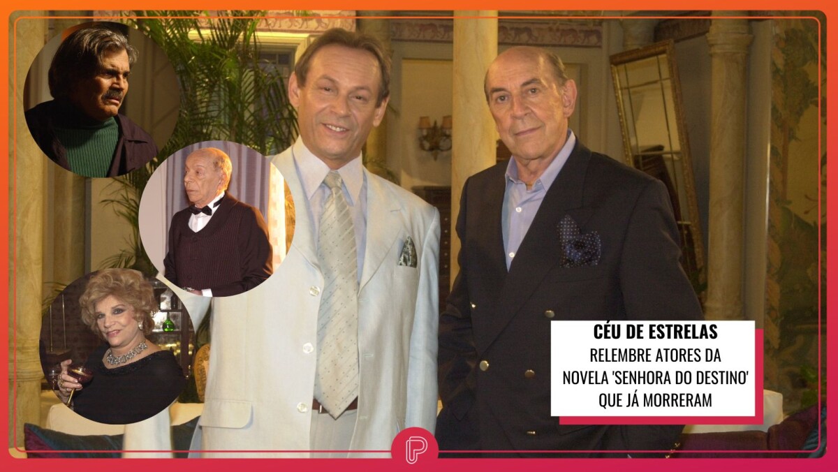 Foto: Novela 'Senhora do Destino': quais atores do elenco da novela já ...
