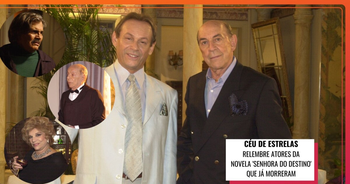 'Senhora do Destino': José Wilker, Tarcísio Meira, Raul Cortez e mais ...