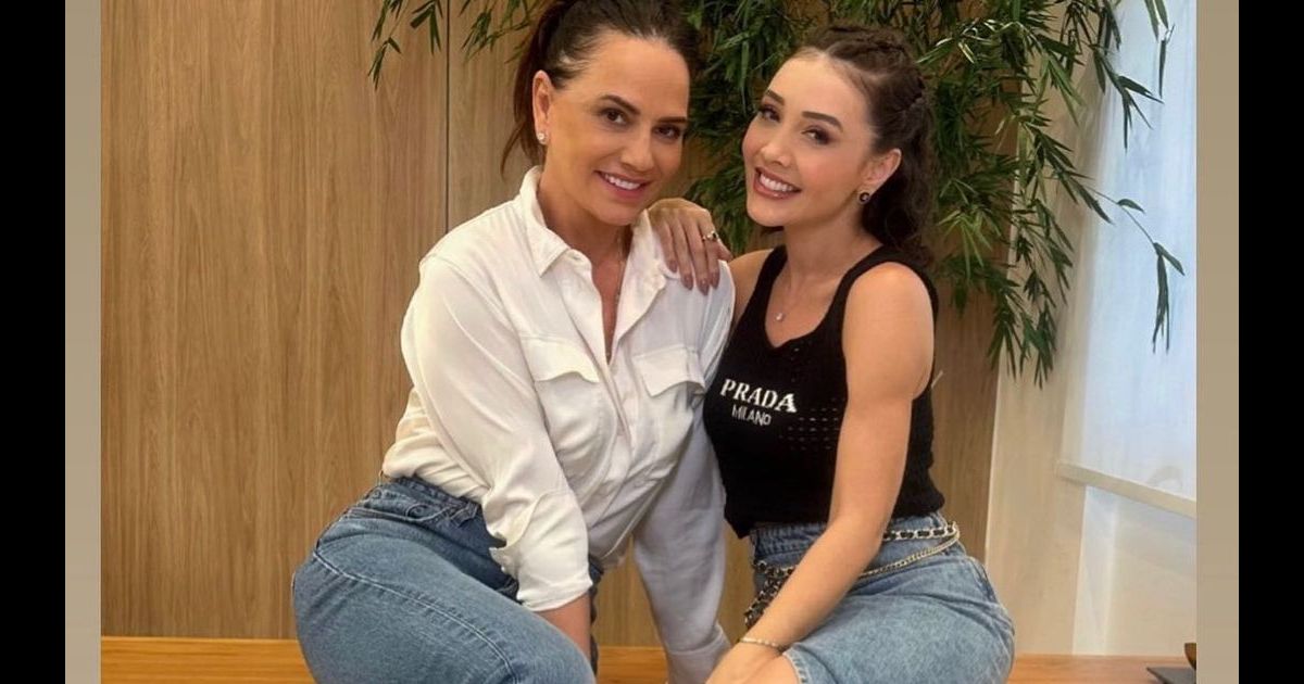 Luiza Brunet se preparou para o Carnaval com a dermatologista Taís ...