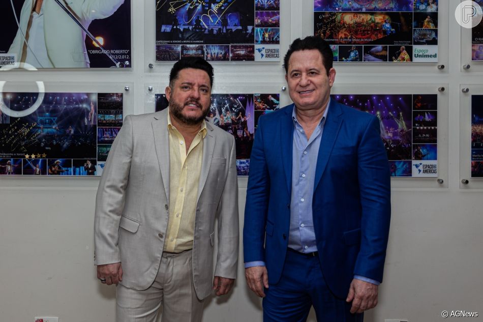 Marrone, dupla com Bruno, mostra antes e depois de cirurgia no rosto e ...