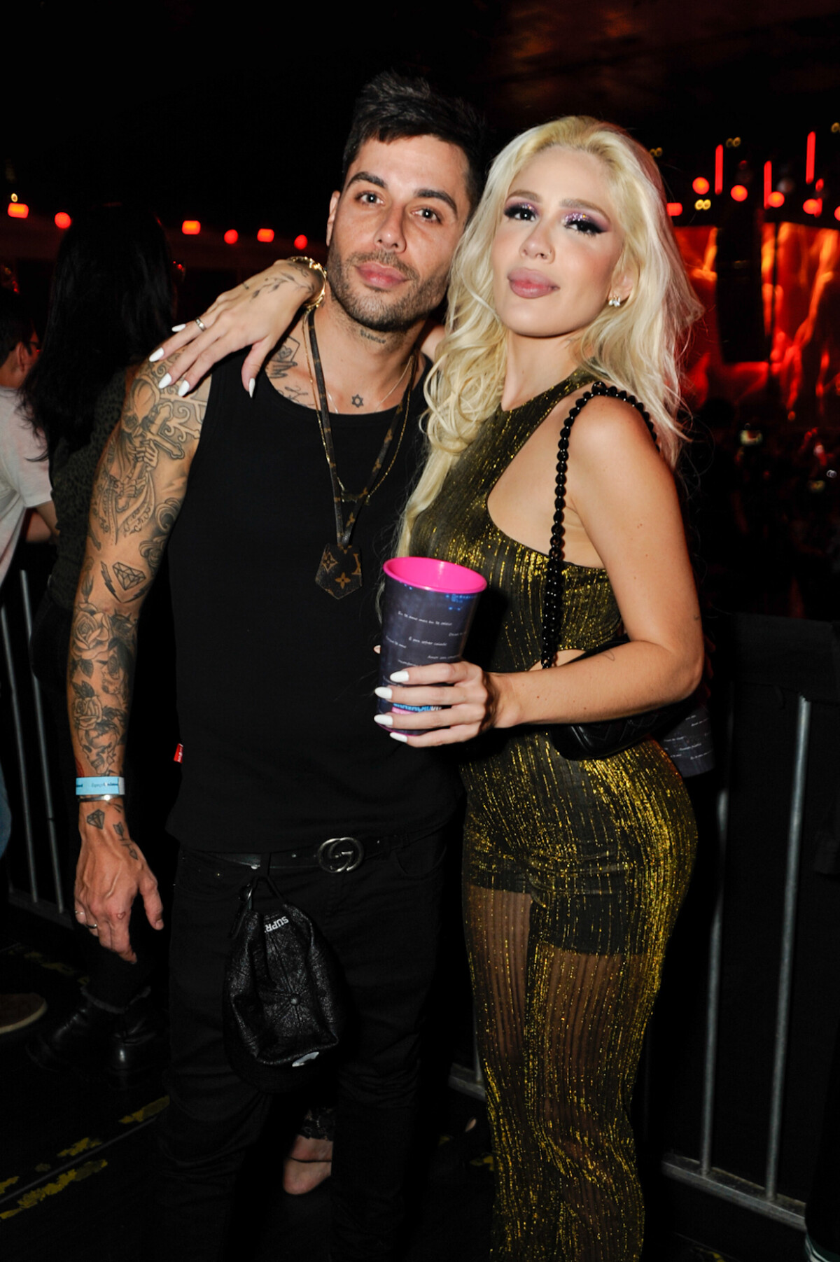 Foto: Karoline Lima e Gui Araújo assumiram publicamente o relacionamento em fevereiro deste ano ...