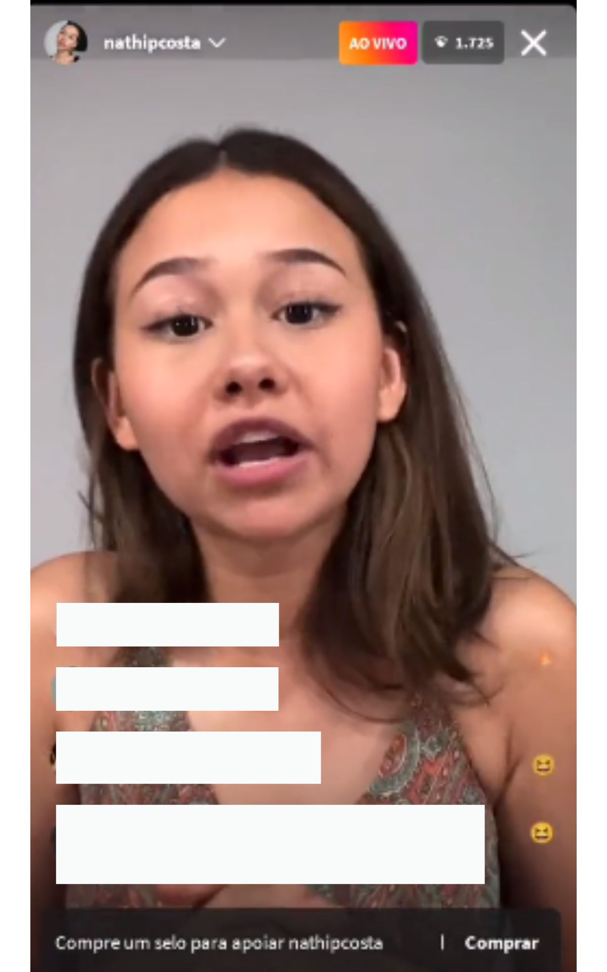 Foto: Nathália Costa detonou internauta: 'Seu capeta, vai no Safari [navegador de internet para ...