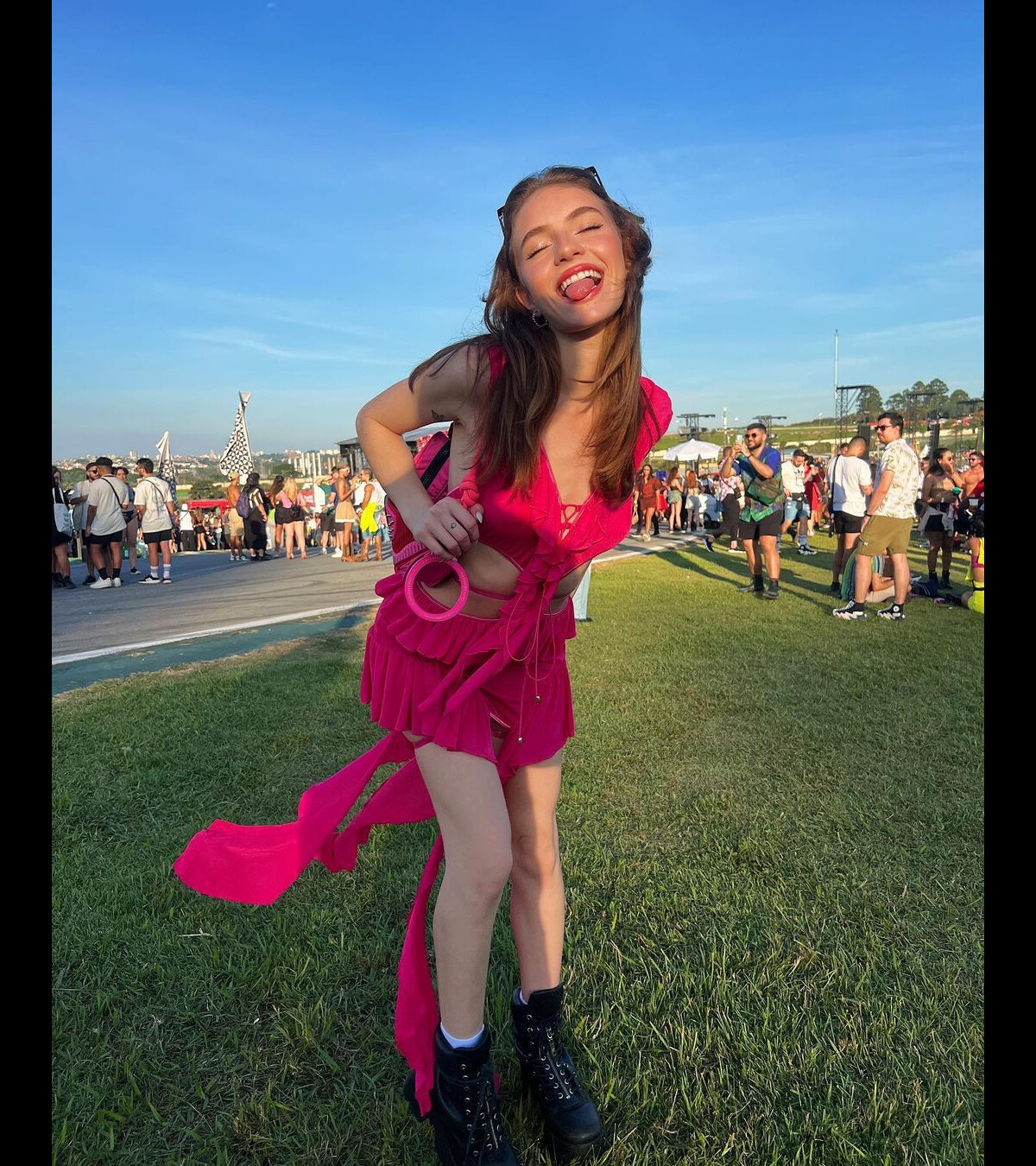 Foto: Atriz e tiktoker Fefe Schneider relatou, em entrevista ao Splash ...