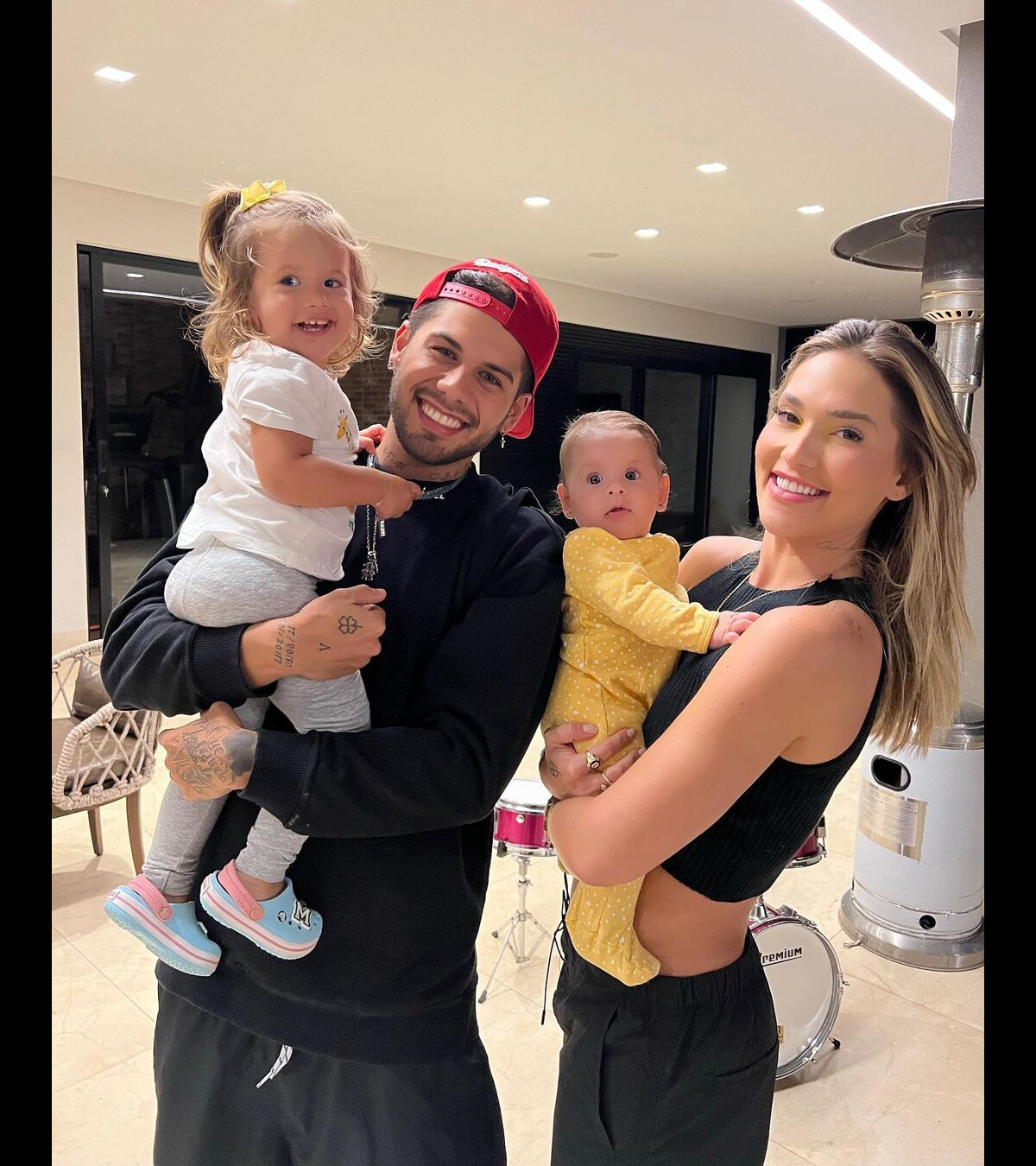 Foto: Maria Alice e Maria Flor são as filhas de Virgínia Fonseca e Zé ...