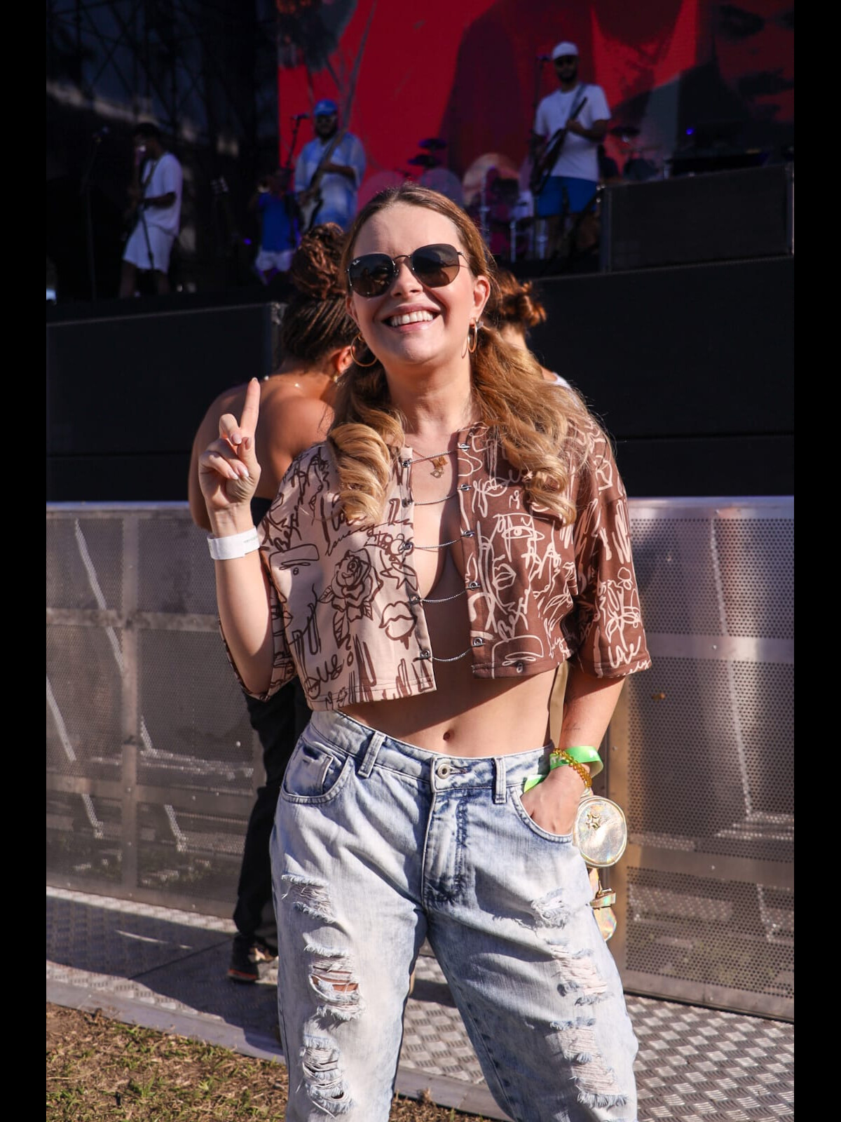 Foto: Mari Bridi explicou a escolha do look: 'Gastei um dinheiro para ...