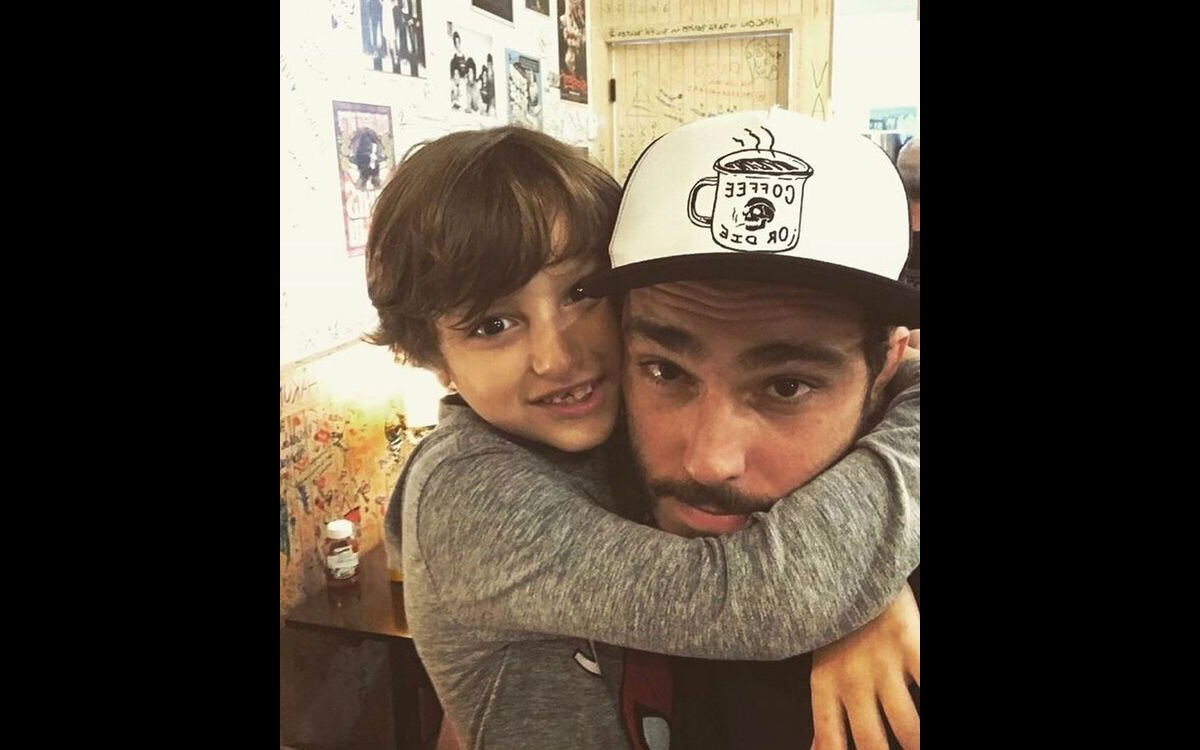 Foto: Thiago Rodrigues e seu filho Gabriel. - Purepeople