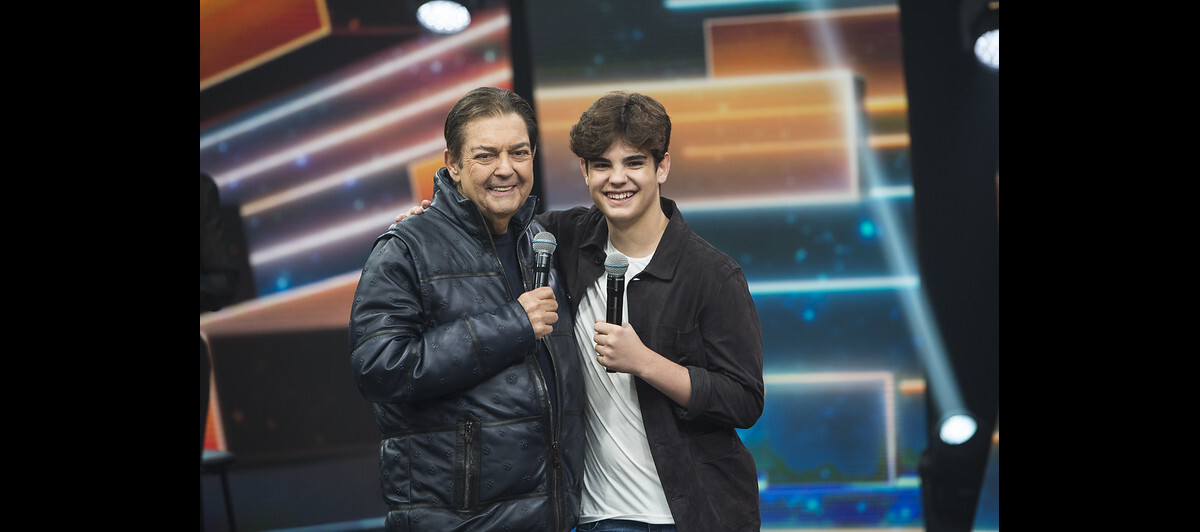 Foto: Filho de Faustão, Rodrigo também compareceu ao especial para o ...
