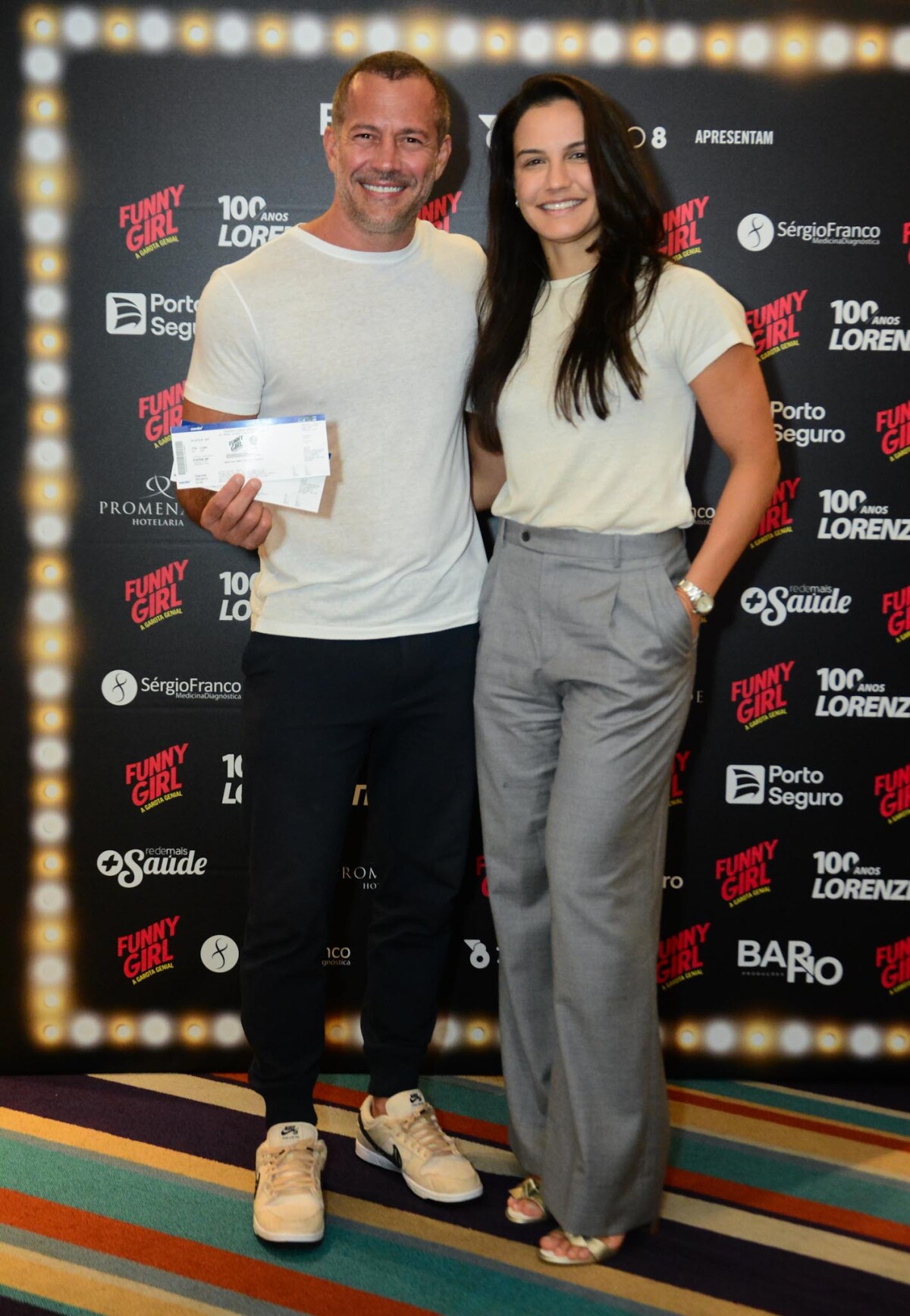 Foto: Eriberto Leão e Kyra Gracie também foram à pré-estreia VIP da ...