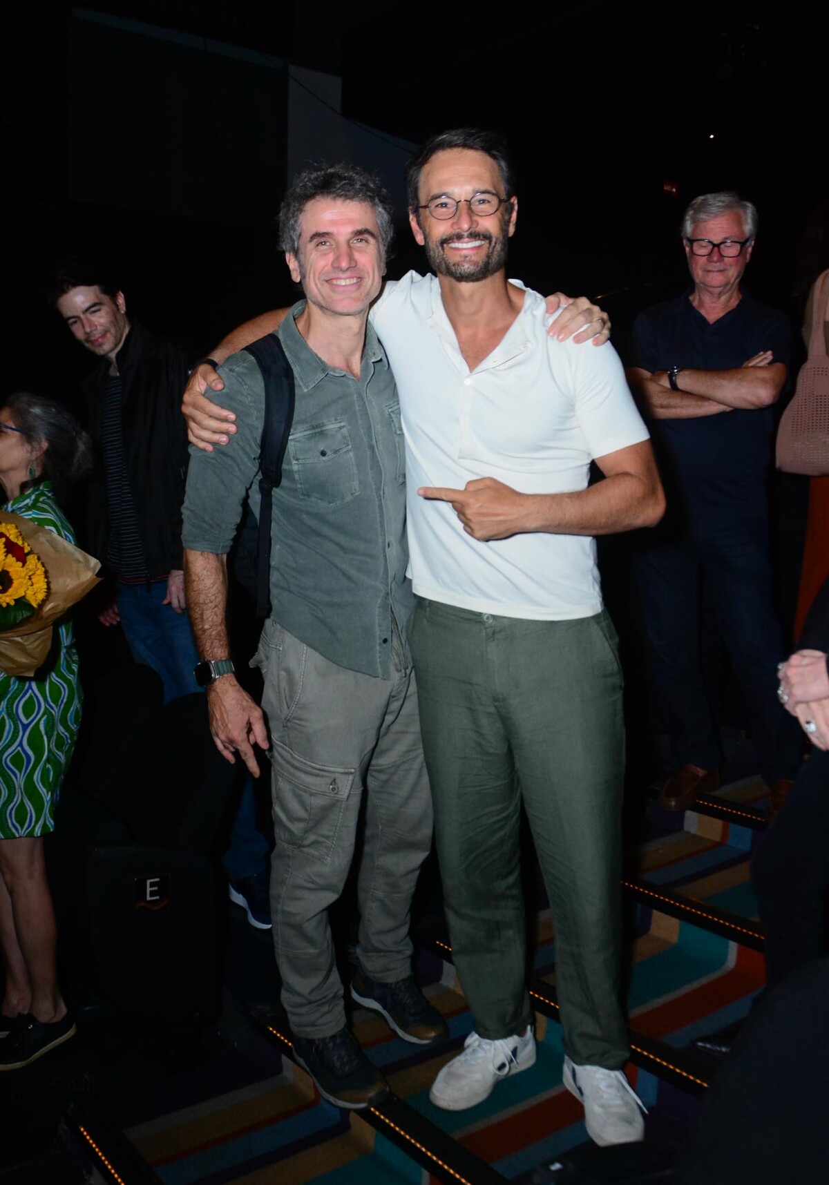 Foto: Rodrigo Santoro prestigiou Eriberto Leão na peça 'Funny Girl – A ...