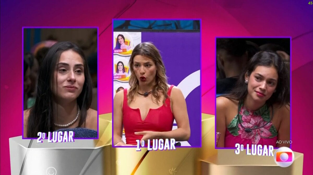 Foto Sincerão No Bbb 24 Beatriz Escolhe Deniziane E Alane Em Pódio