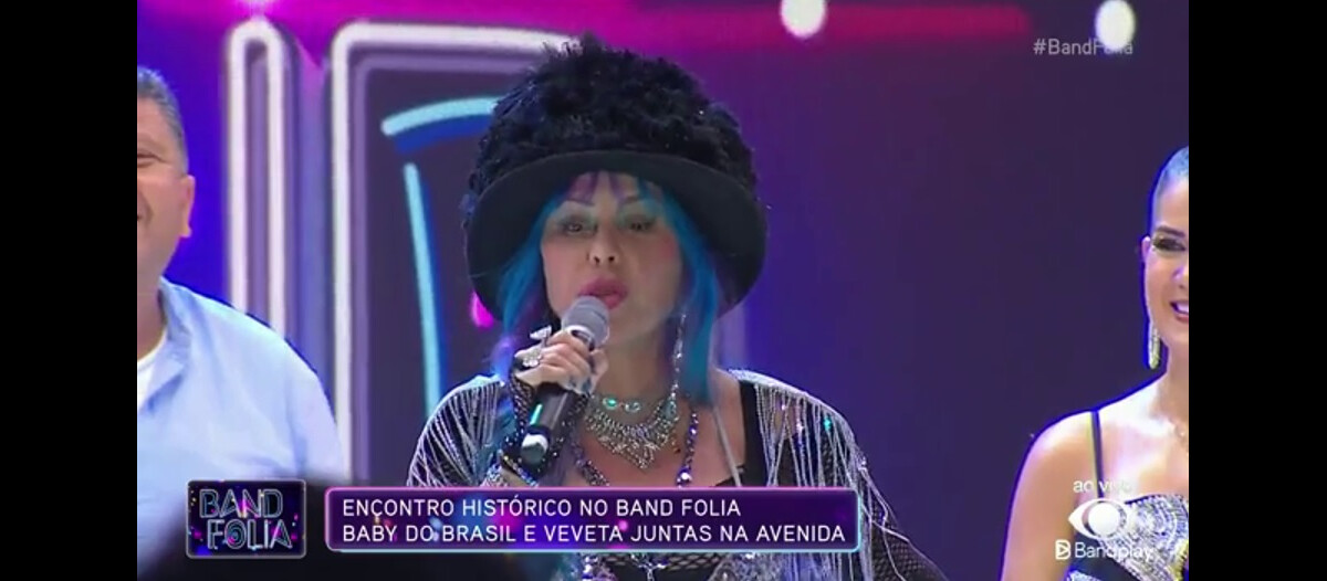 Foto: Baby do Brasil surpreendeu Ivete Sangalo no carnaval 2024 de ...