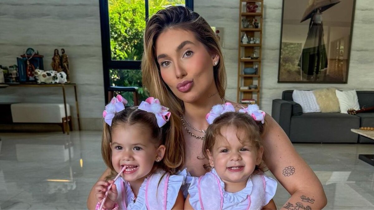 Foto: Virgínia Fonseca mostra novo visual das filhas e surpreende ...