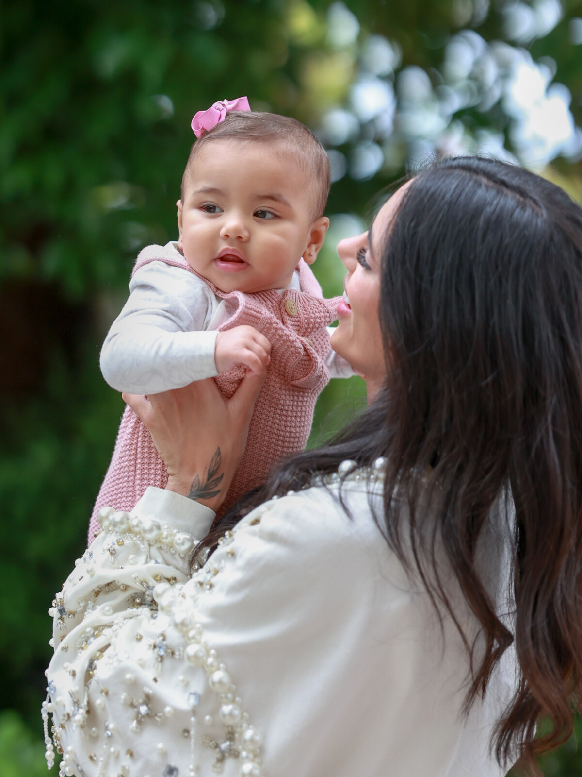 Foto: Mavie, filha de Neymar e Bruna Biancardi, completou 7 meses no último dia 6 - Purepeople