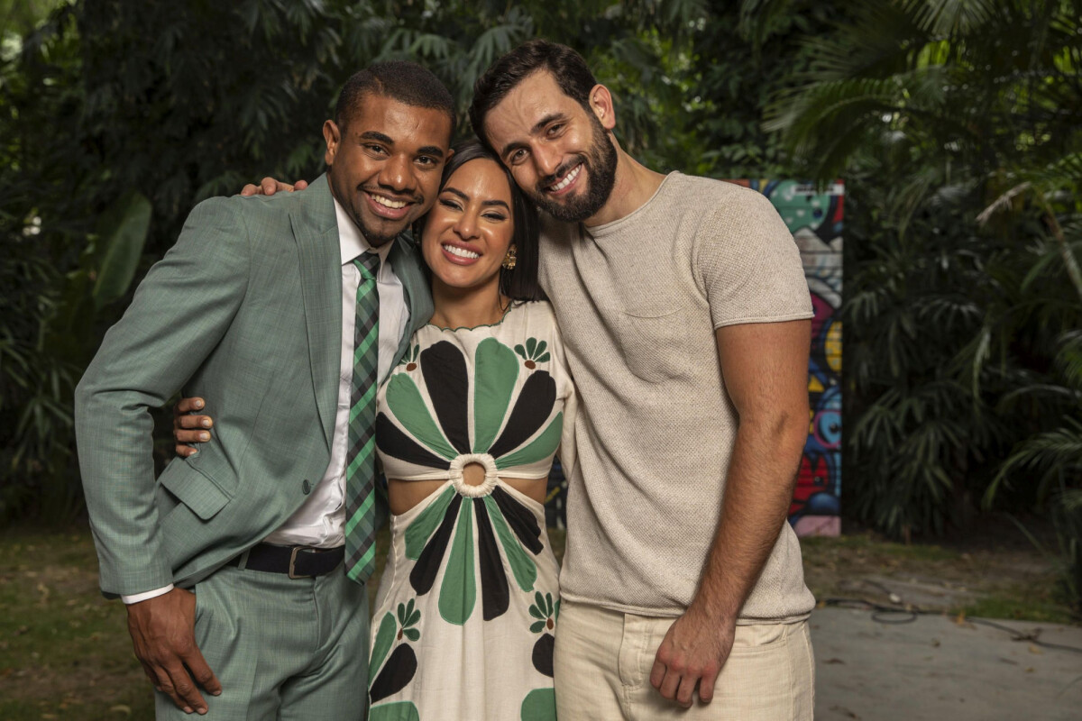 Foto: Isabelle Nogueira e Matteus foram finalistas do 'BBB 24' ao lado ...