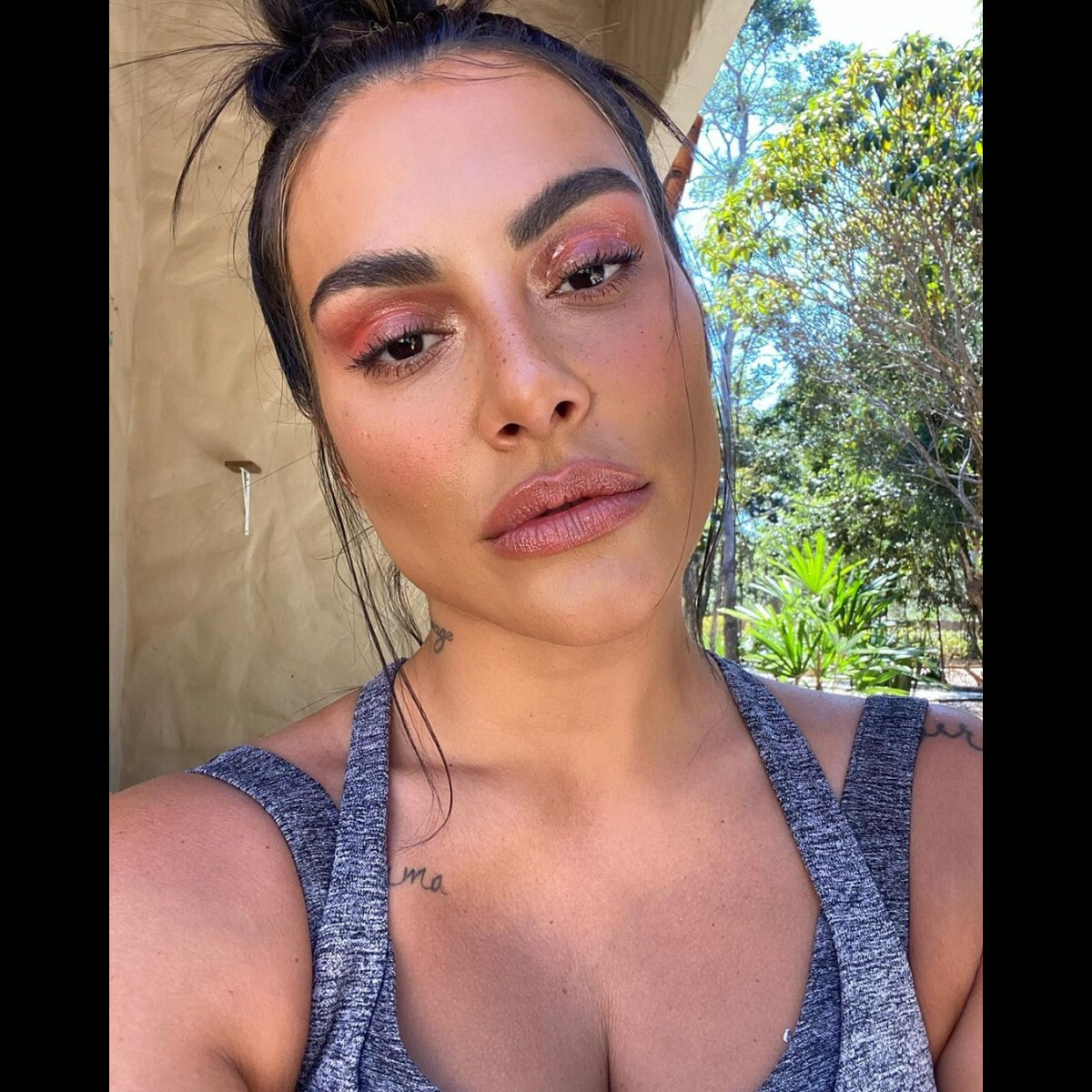 Foto: Brow Lamination: Cleo é uma das adeptas dessa técnica - Purepeople