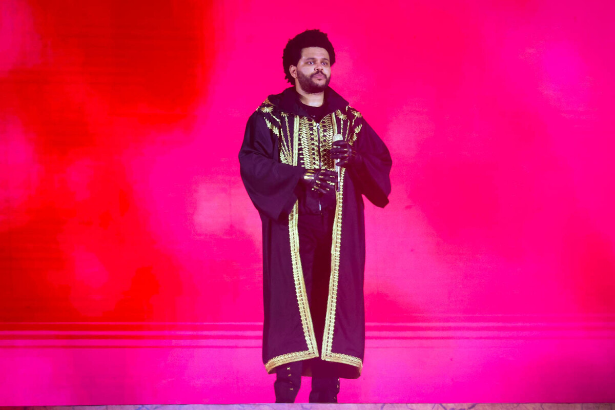 Foto: O cantor The Weeknd realizou um show apoteótico em São Paulo ...
