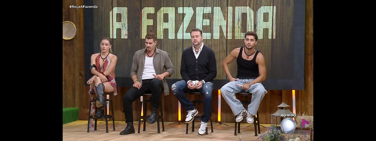 Foto: Sacha Bali enfrenta Albert, Gui Vieira e Babi Muniz em 'A Fazenda ...