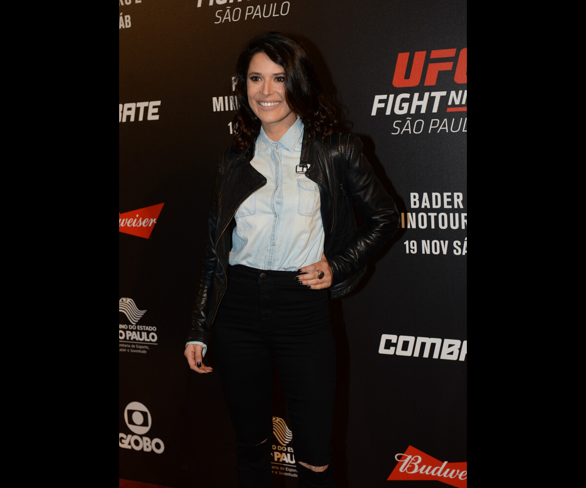 Foto: Manuela do Monte assistiu o UFC no Ginásio do Ibirapuera, em São ...