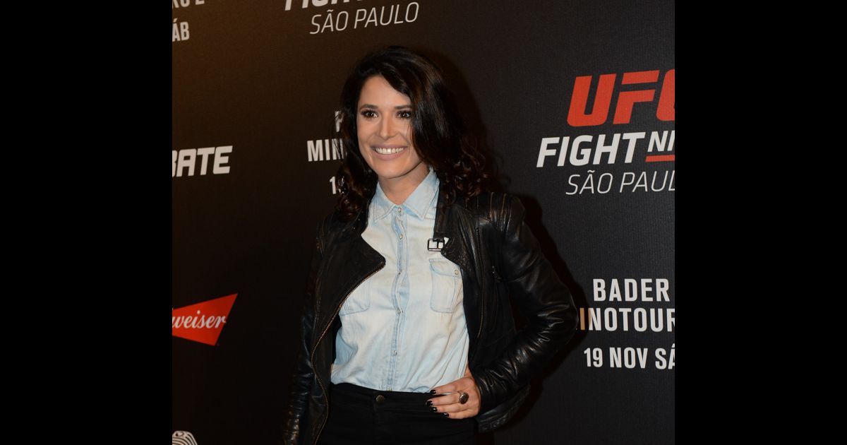Manuela do Monte assistiu o UFC no Ginásio do Ibirapuera, em São Paulo ...
