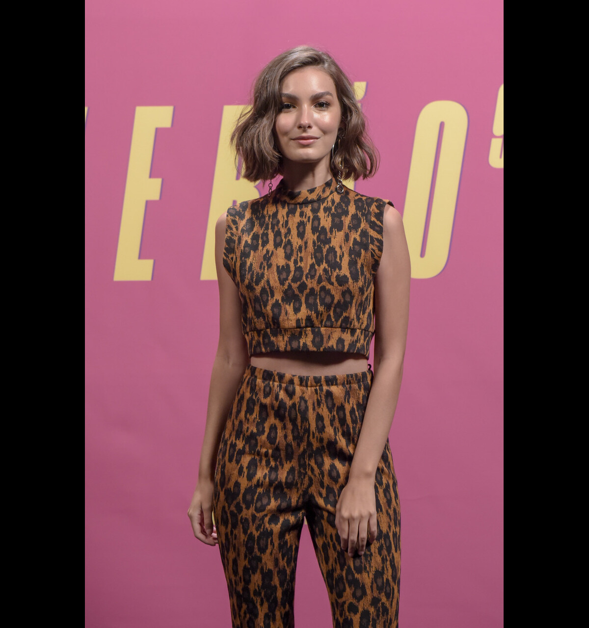 Foto: Marina Moschen apostou no conjuntinho de cropped e calça de ...