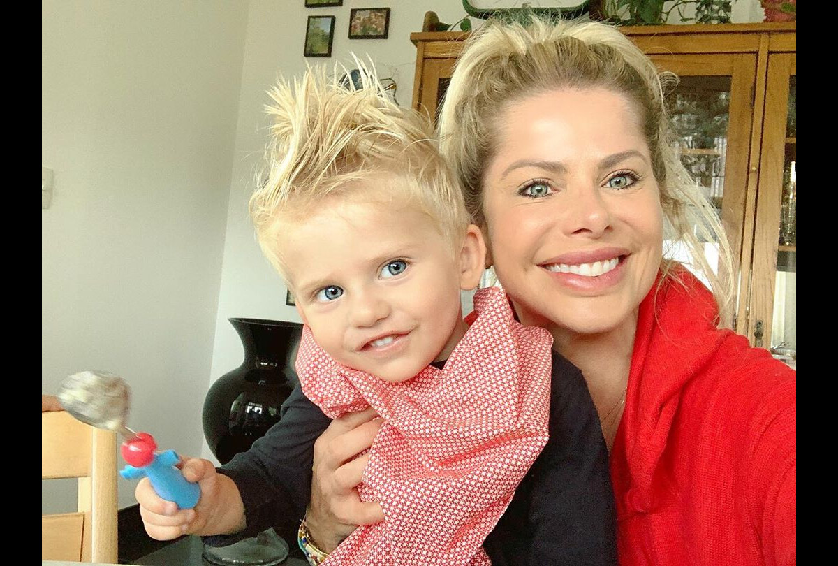 Foto: Karina Bacchi compartilha a rotina com o filho nas redes sociais ...