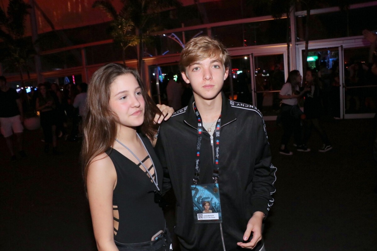 Foto: Filho mais velho de Luciano Huck e Angélica, Joaquim, de 14 anos ...
