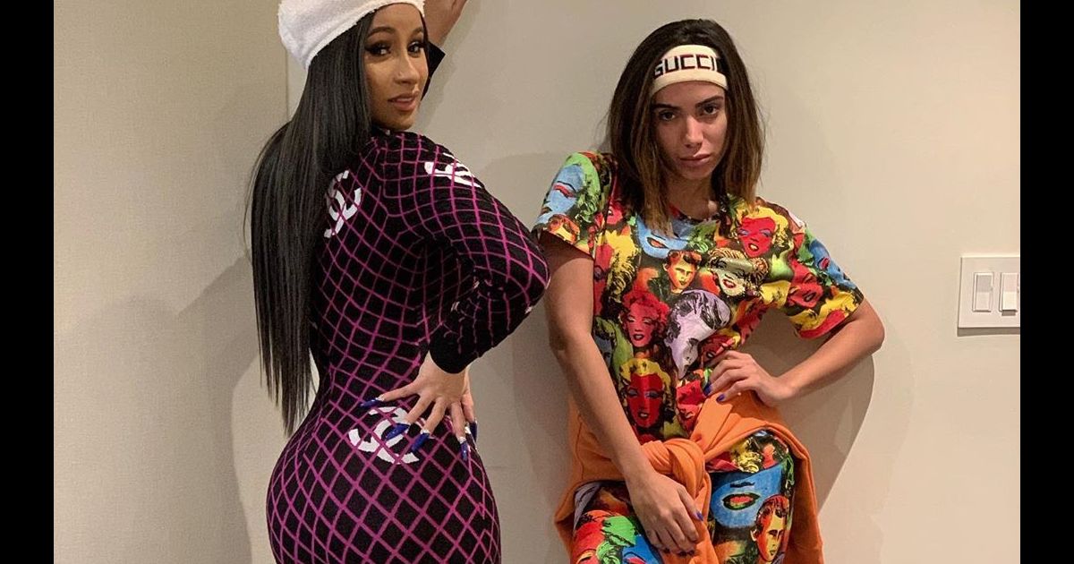 Anitta gravou com a rapper americana Cardi B em agosto de 2019 - Purepeople