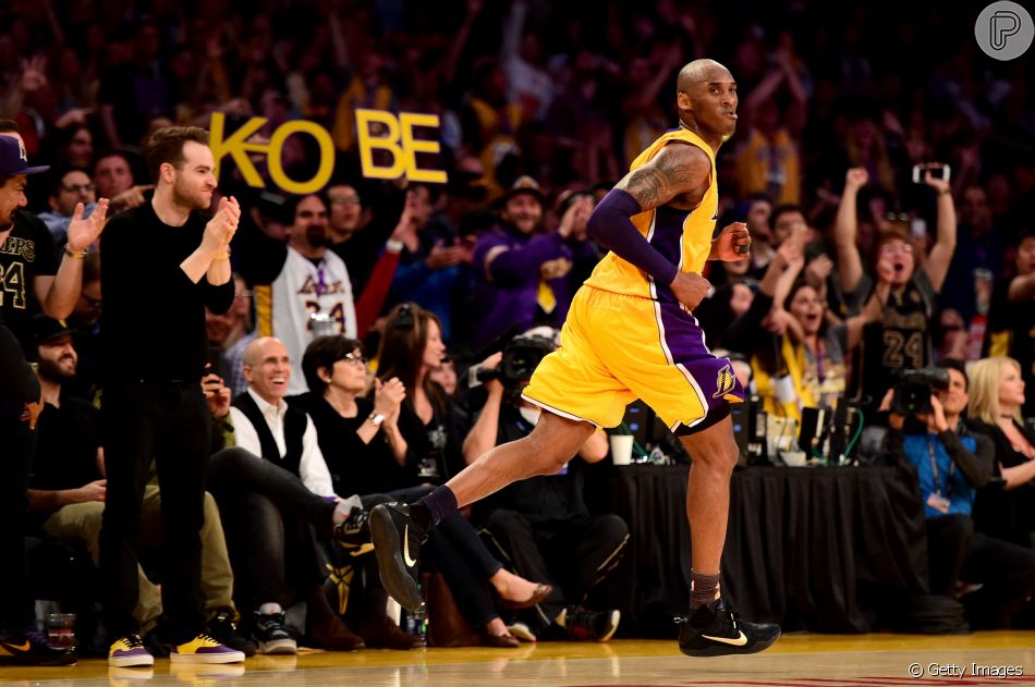 Kobe Bryant foi astro da NBA, jogava pelo Lakers e campeão da liga por ...